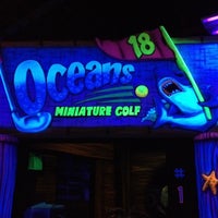 Oceans 18 Black Light Miniature Golf - Mini Golf Course