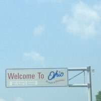 Ohio / Pennsylvania State Line - Border Crossing