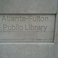 Atlanta Fulton Public Library - Central - Downtown Atlanta - 1 Margaret ...