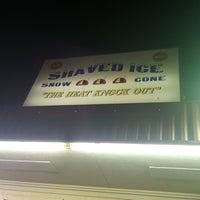 Shaved Ice Snow Cones - Dessert Shop