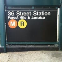 MTA Subway - 36th St (M/R) - 36th St
