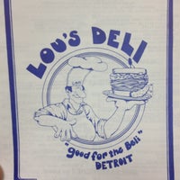 Menu - Lou's Deli - Southfield, MI