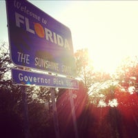 Florida / Georgia State Line - Border Crossing