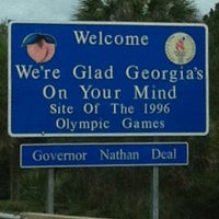 Florida / Georgia State Line - Border Crossing