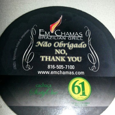 Em Chamas Brazilian Grill - 37 tips