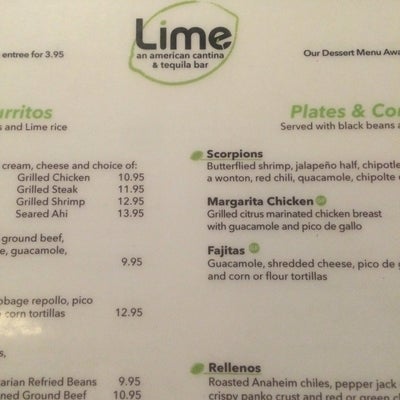 Lime: An American Cantina & Tequila Bar - Central Business District ...