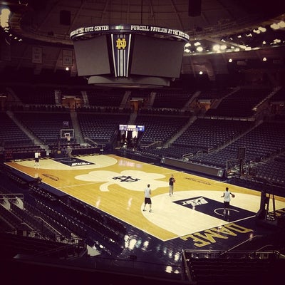 Purcell Pavillion at the Joyce Center - College Basketball Court