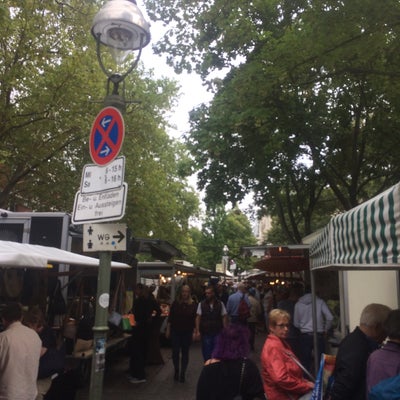 Wochenmarkt Karl-August-Platz - Charlottenburg - Karl-August-Platz
