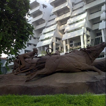 Patung Karapan Sapi - Sculpture Garden