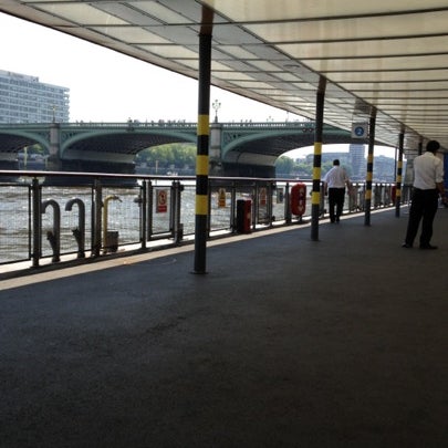 Westminster Millennium Pier - Victoria Embankment - London