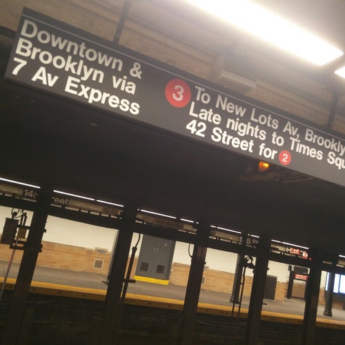 MTA Subway - 145th St (3) - 145th St - New York