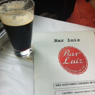 Bar Luiz - R. da Carioca, 39 - Rio de Janeiro