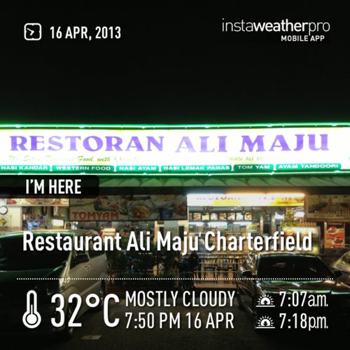 Restoran Ali Maju - Jalan KLIA 1/60A - Sepang