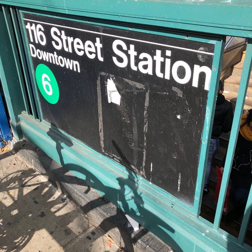 MTA Subway - 116th St (6) - 116th St - New York