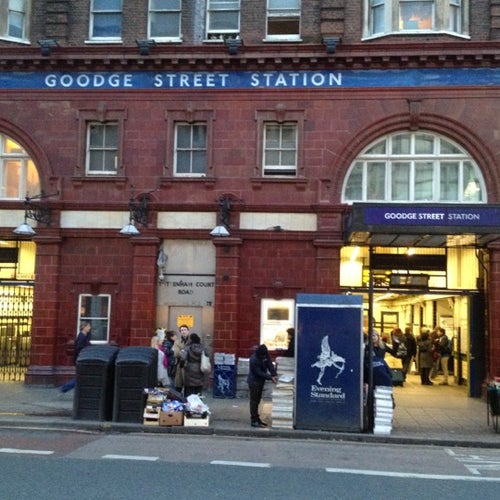 Goodge Street London Underground Station - 75 Tottenham Court Rd - London