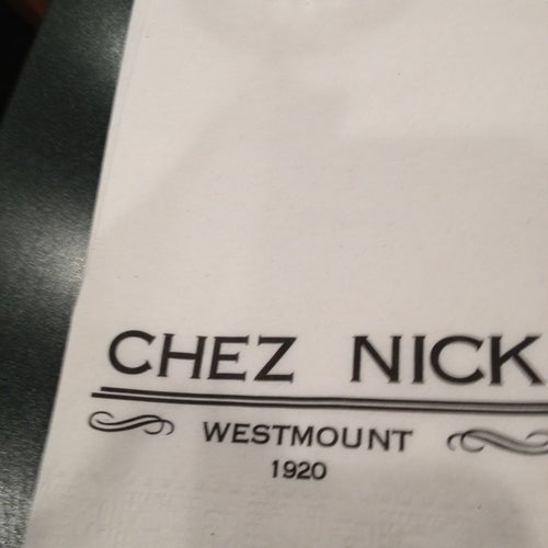 Chez Nick - 1377 Av. Greene - Montréal