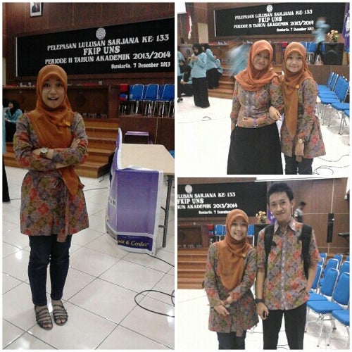 Aula Gedung F FKIP UNS - Jalan Ir. Sutami 36A - Surakarta