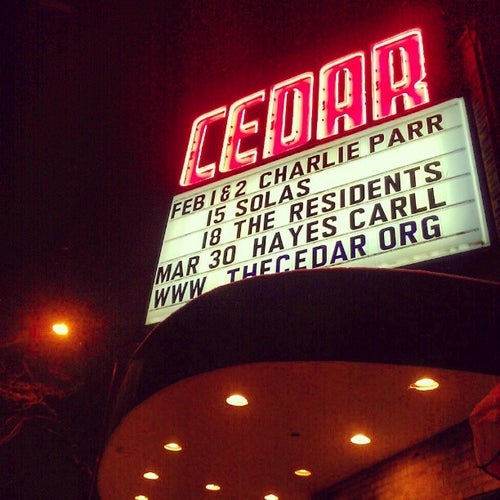 The Cedar Cultural Center - 416 Cedar Avenue - Minneapolis