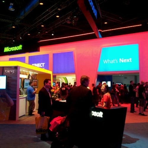 Microsoft Booth - CES2012 - 3150 Paradise Rd - Las Vegas