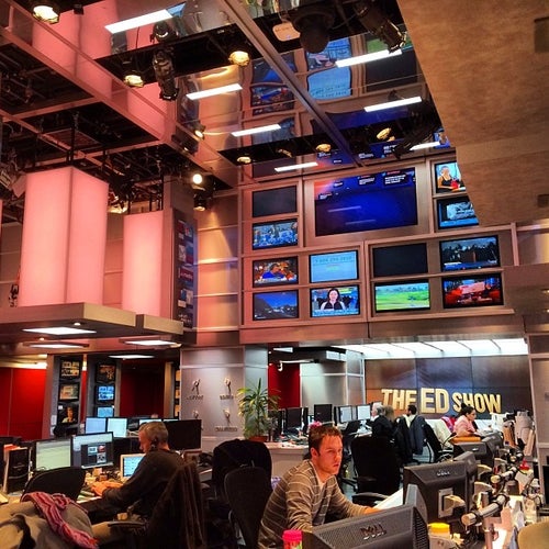 MSNBC Studios - 30 Rockefeller Plz - New York