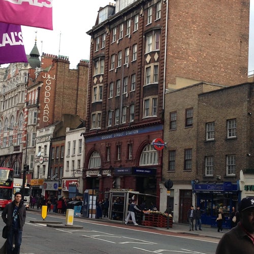 Goodge Street London Underground Station - 75 Tottenham Court Rd - London
