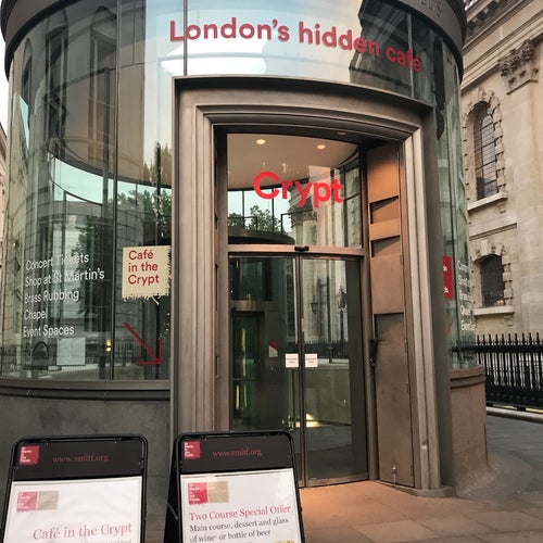 Café In The Crypt - St. Martin-in-the-Fields - London