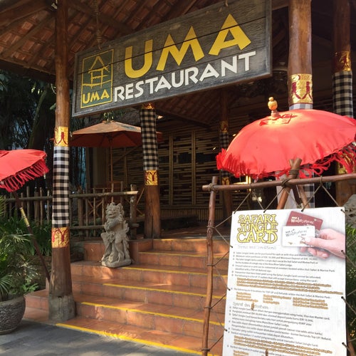 Uma Restaurant - Bali Safari and Marine Park - Gianyar