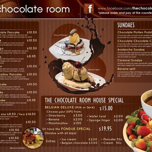 The Chocolate Room - 210/298 Sussex St. - Sydney