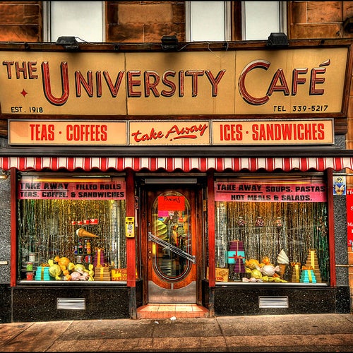 University Cafe - 87 Byres Rd - Glasgow