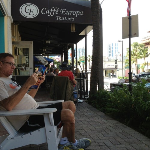 Caffe Europa - 910 E Las Olas Blvd - Fort Lauderdale