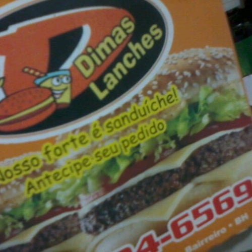 Dimas Lanches - Av. Sinfrônio Brochado, 801 - Belo Horizonte