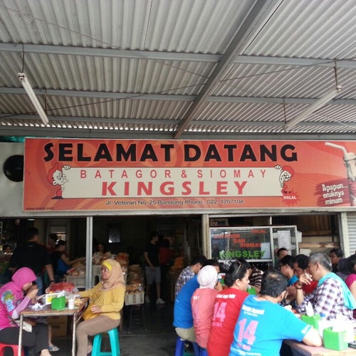 Batagor & Siomay Kingsley - Jl. Veteran No. 25 - Bandung