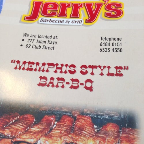 Jerry's BBQ & Grill - 277 Jln Kayu - Singapore