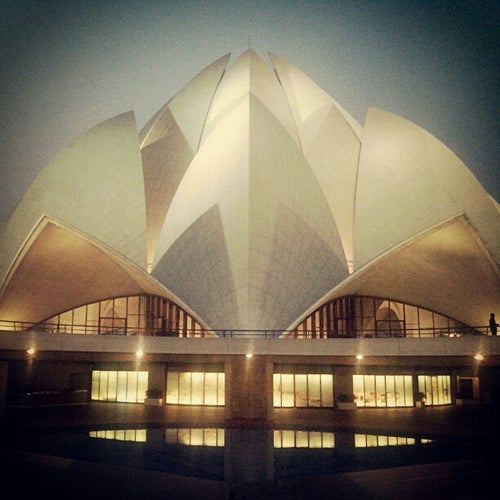 Lotus Temple (Bahá'í House of Worship) - Bahapur, Kalkaji - New Delhi