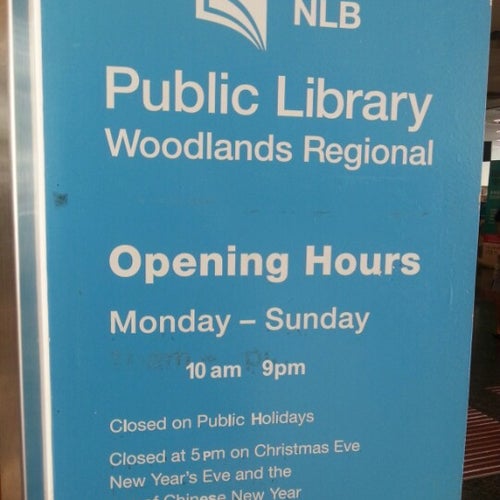 Woodlands Regional Library - 900 South Woodlands Drive - Singapore