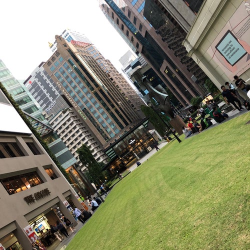 Raffles Place Open Space Park - Raffles Pl. - Singapore