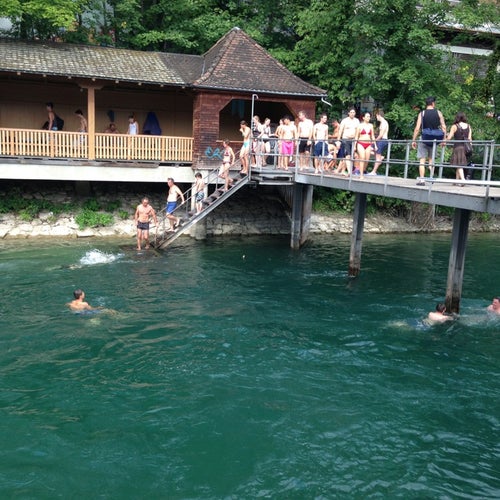 Flussbad Unterer Letten - Wasserwerkstrasse 141 - Zürich