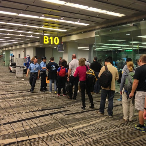 Gate B10 - Concourse B, Terminal 3 - Singapore