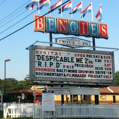 Bengies Drive-in Theatre - 3417 Eastern Blvd - Baltimore