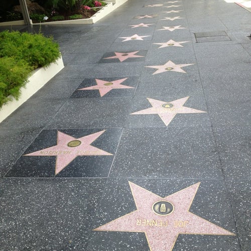 Hollywood Walk of Fame - Hollywood Blvd - Los Angeles