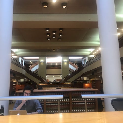 NYU Law School Library - 40 Washington Sq S - New York