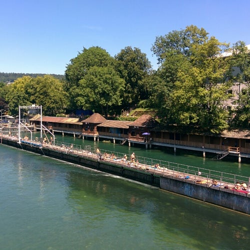 Flussbad Unterer Letten - Wasserwerkstrasse 141 - Zürich