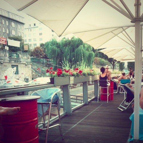 Badeschiff - Uraniabrücke - Wien