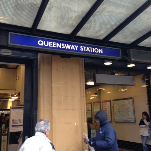 Queensway London Underground Station - Bayswater Rd. - London