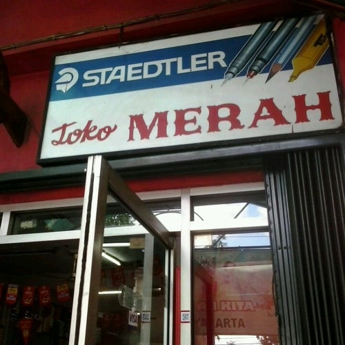 Toko Merah Gejayan - Jalan Gejayan - Sleman