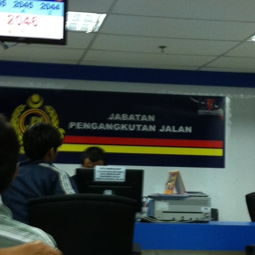 Jabatan Pengangkutan Jalan (JPJ) - UTC Pudu Sentral - Kuala Lumpur