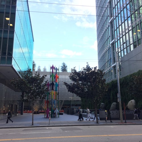 555 Mission Sculpture Garden - 555 Mission St - San Francisco