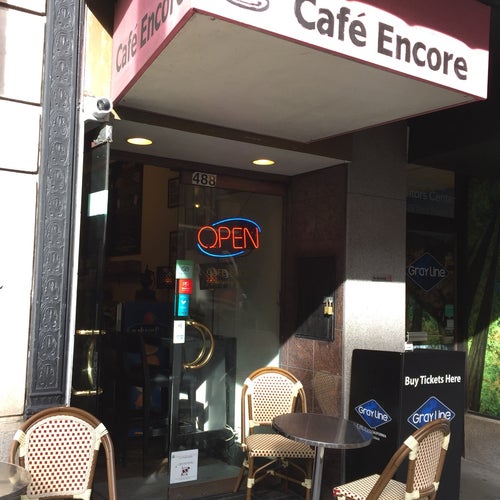 Cafe Encore - 488 Post St - San Francisco