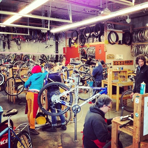 The Bike Kitchen - 650 Florida St Ste H - San Francisco