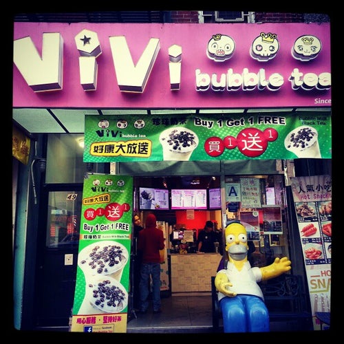 Vivi Bubble Tea - 49 Bayard St - New York